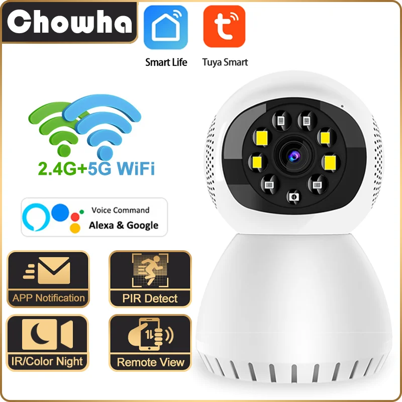 Interior Tuya WiFi Camera Smart Home Security Wireless Surveillance ...