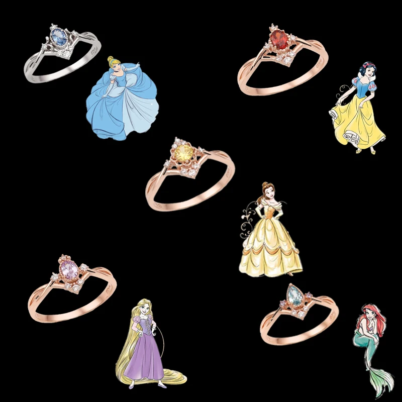Bague-en-m-tal-de-collection-de-princesses-Disney-Blanche-Neige ...
