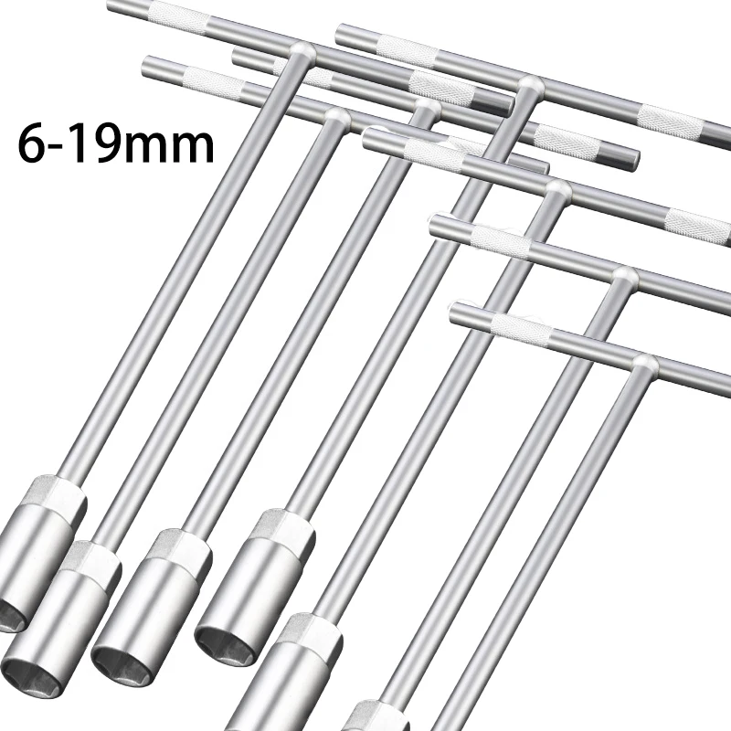 T-Style-6-19-Mm-Socket-Wrench-Mechanics-s-Driver-Repair-Socket-Set-Car ...