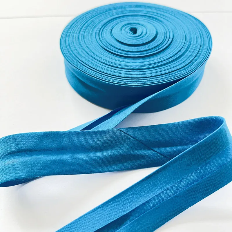 20mm Width Polyester Bias Binding Tape For Sewing Trimming Single Fold ...