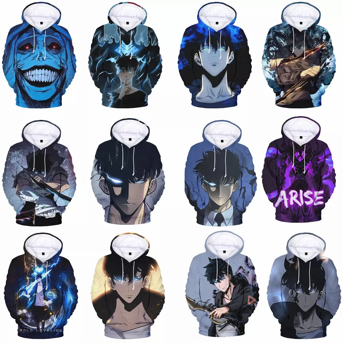 Anime-Manga-Solo-Leveling-3D-Hoodies-Cosplay-Sung-Jin-Woo-Sweatshirts ...