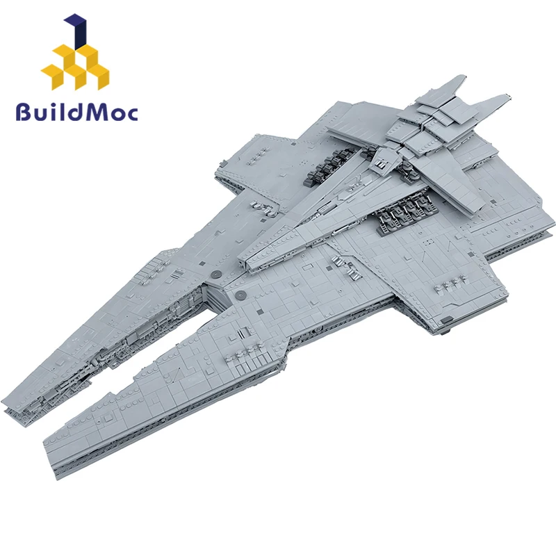 Build-moc-Harrower-Klasse-Dreadnought-Kriegsschiff-Bausteine-setzen ...