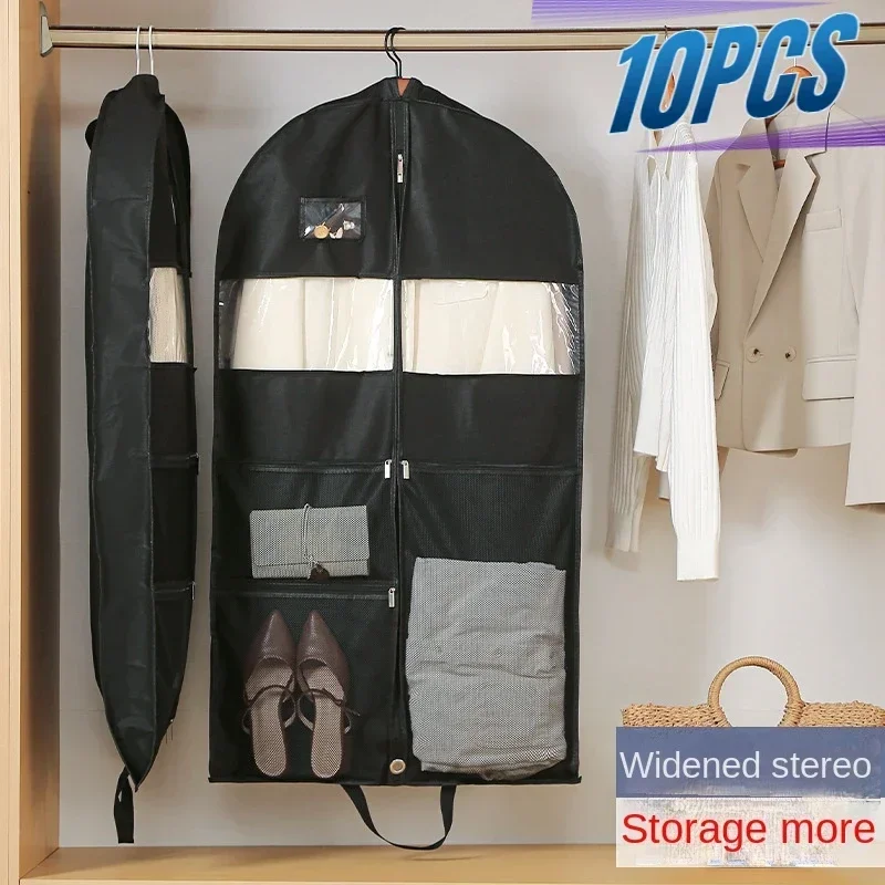 New-Home-Clothes-Dust-Cover-Thickened-Non-Woven-Down-Jacket-Storage-Bag ...