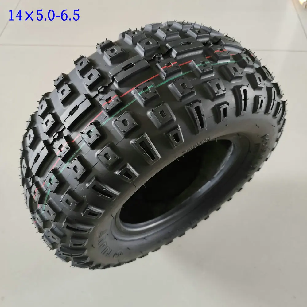 14inch Vacuum Tire 14x5.00-6.5 TUOVT Outer Tyre For Electric Scooter ...