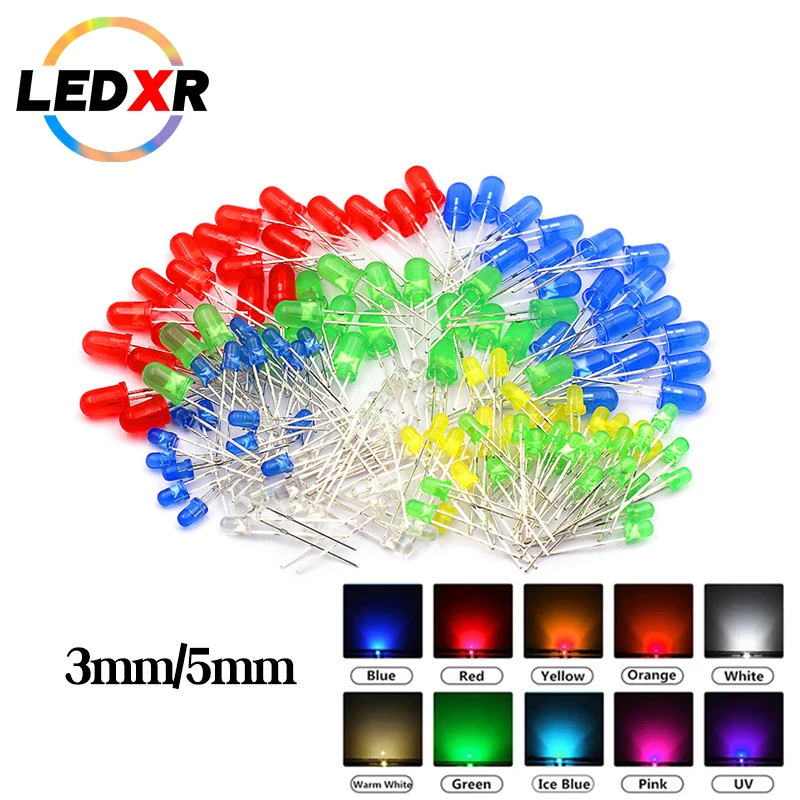 F3mm-f-5mm-led-white-warm-white-blue-red-yellow-green-pink-LED-light ...