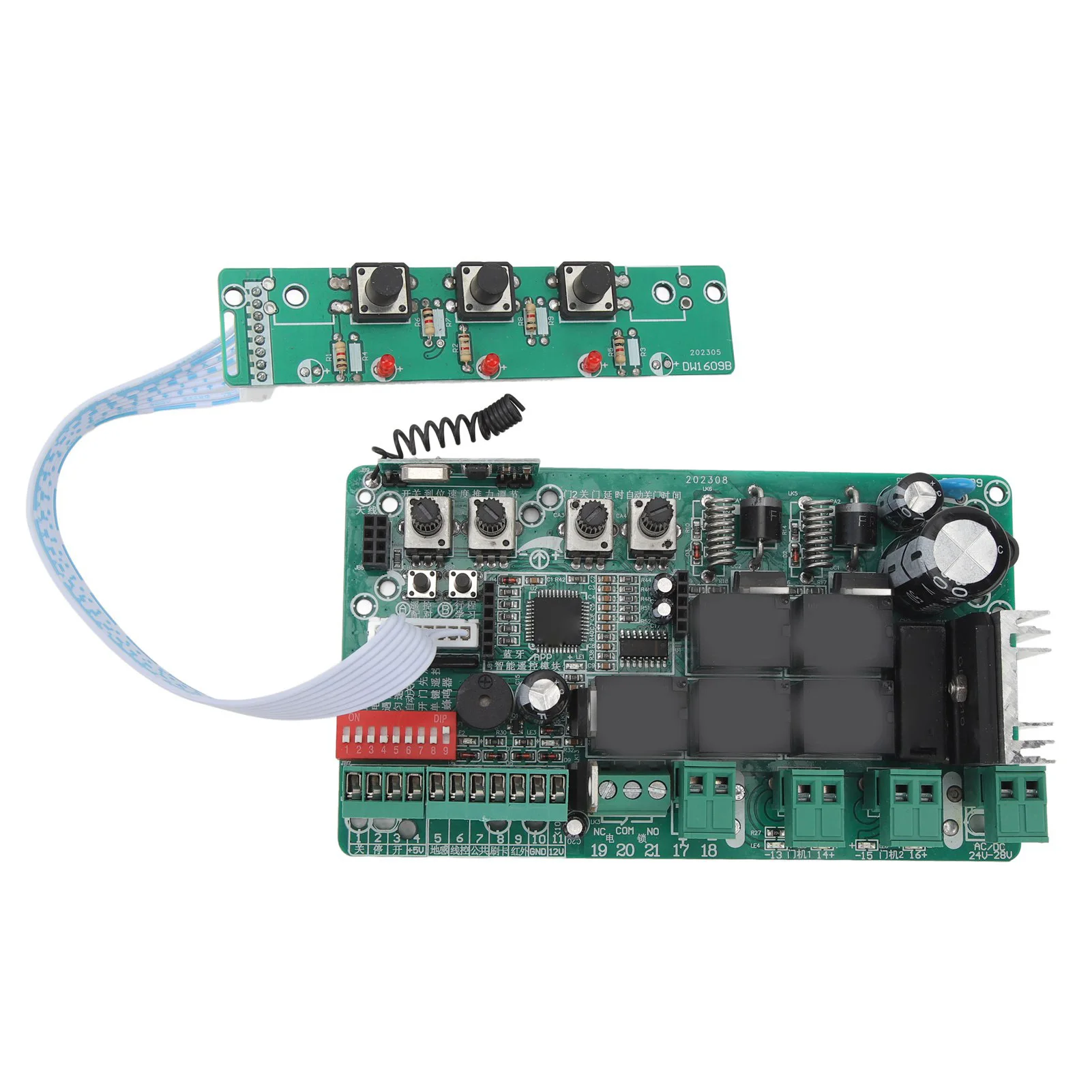 Gate-Opener-Circuit-Board-Gate-Opener-Main-Control-Board-Sensitive-DC ...