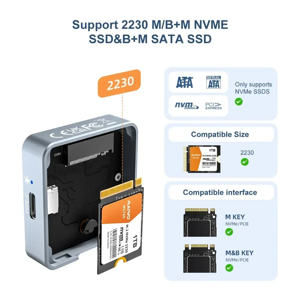 Maiwo M.2 2230 SSD корпус USB 3.2 | AliExpress