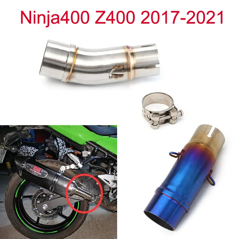 Z400-Motorcycle-Yoshimura-Exhaust-Pipe-Full-System-Link-Pipe-For ...
