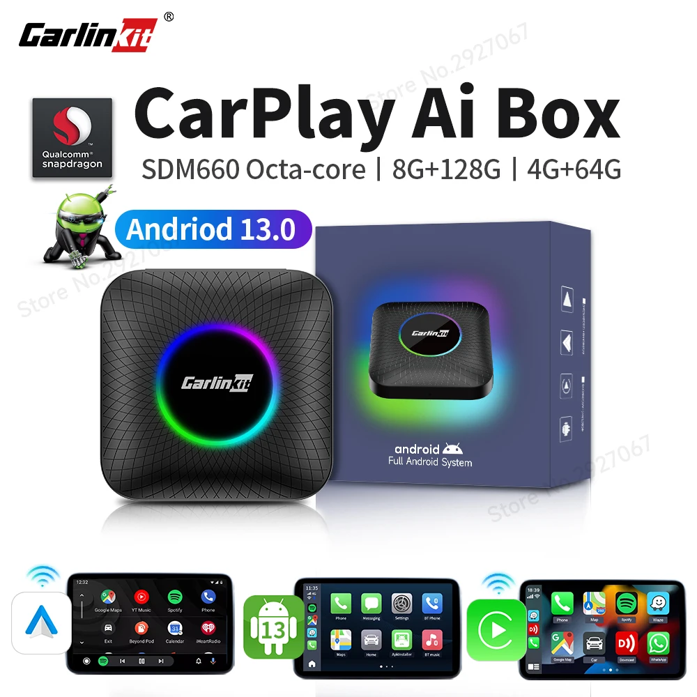 CarlinKit-CarPlay-Android-13-TV-Box-SDM660-CarPlay-inal-mbrico-Android ...