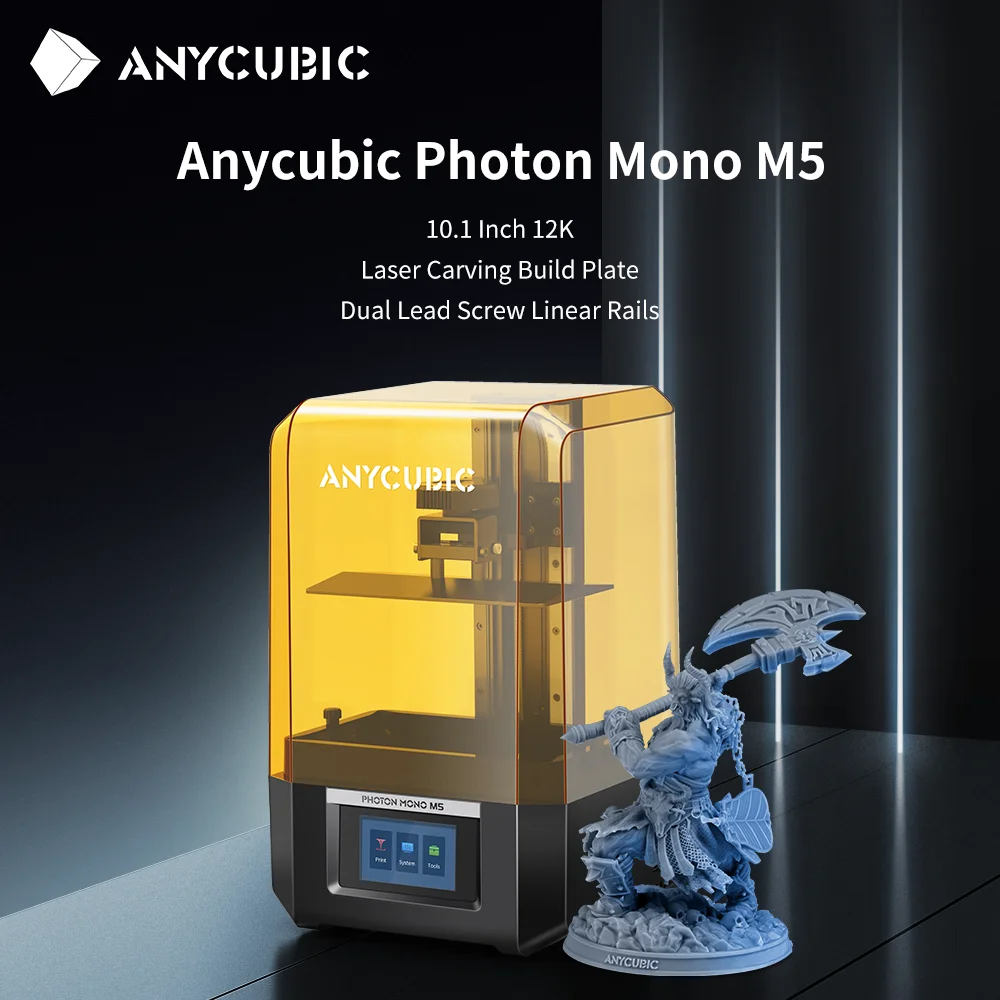 12K-Resin-3D-Printer-ANYCUBIC-Photon-Mono-M5-10-1-Inch-UV-LCD-3D ...