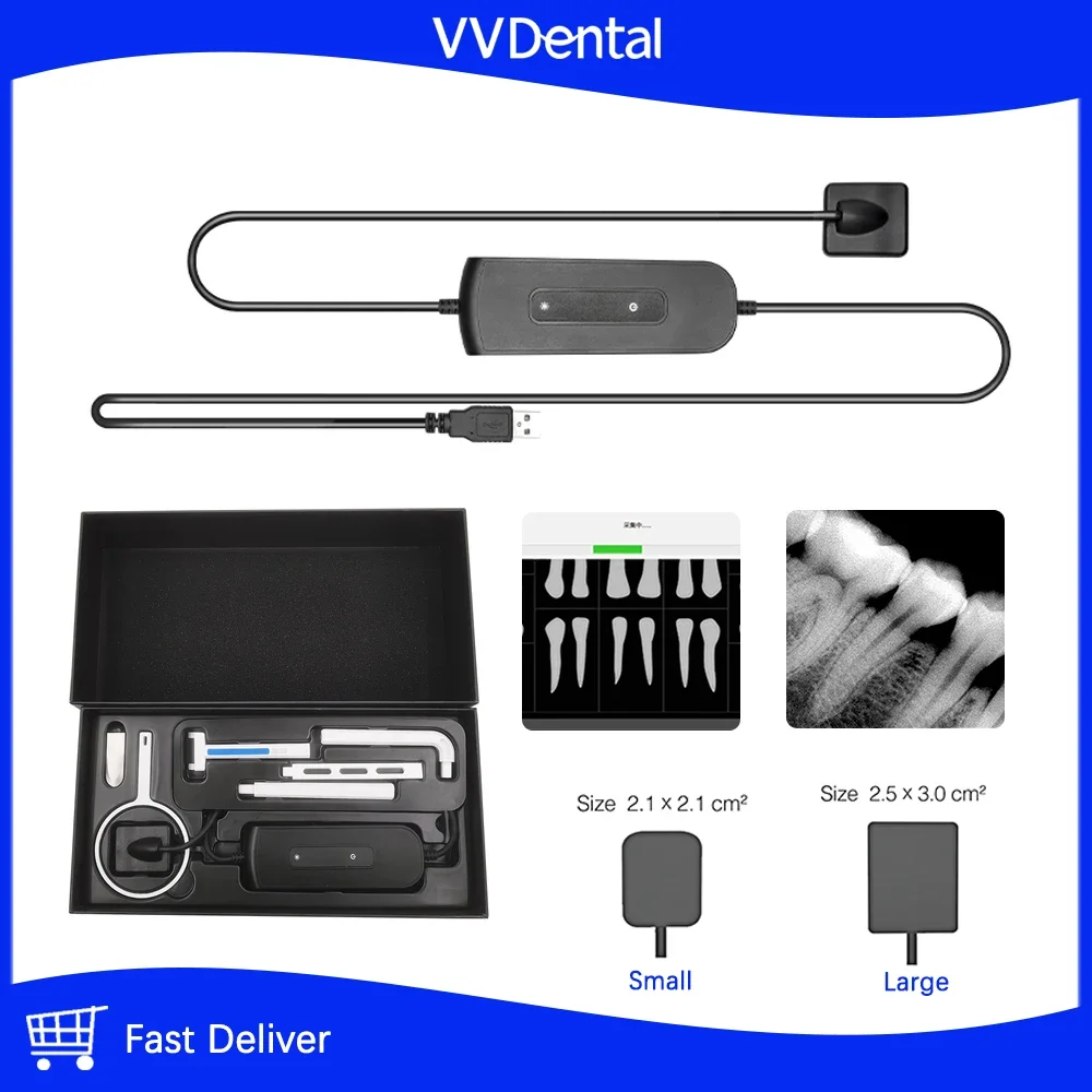 VVDental Dental Radiovisograph Portable X-Ray Digital Sensor Intraoral ...