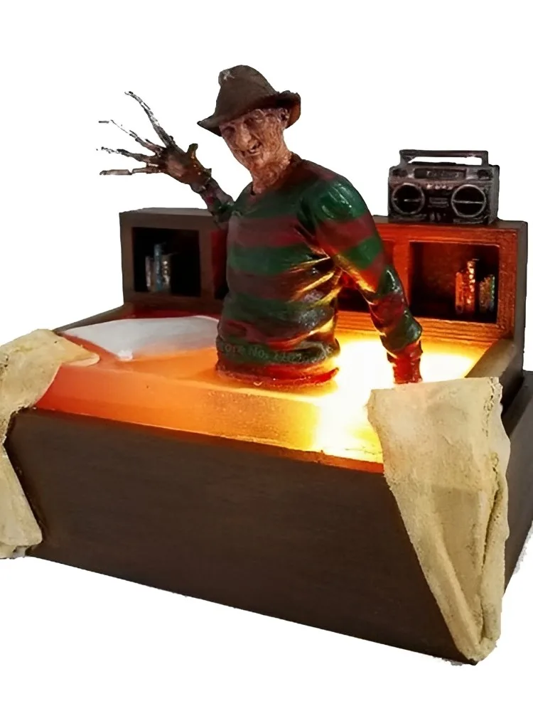 Jason-Voorhees-Figure-Horror-Movie-Sculpture-Illuminated-3D-Model-Resin ...