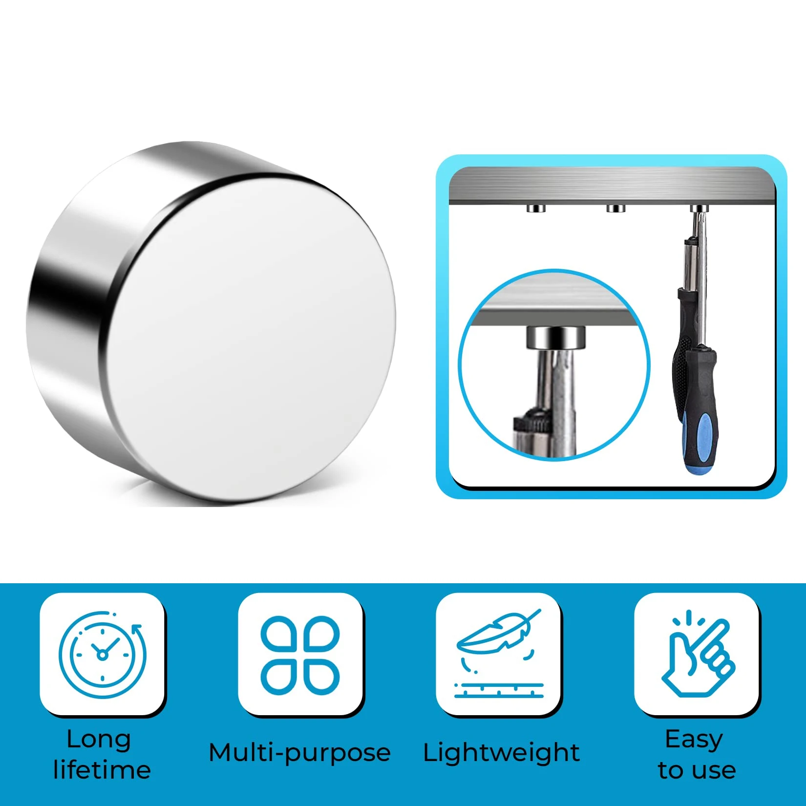 10/20/50/100/200PCS 6x3 mm Disc Bulk Sheet Neodymium Magnet 6x3mm Small ...