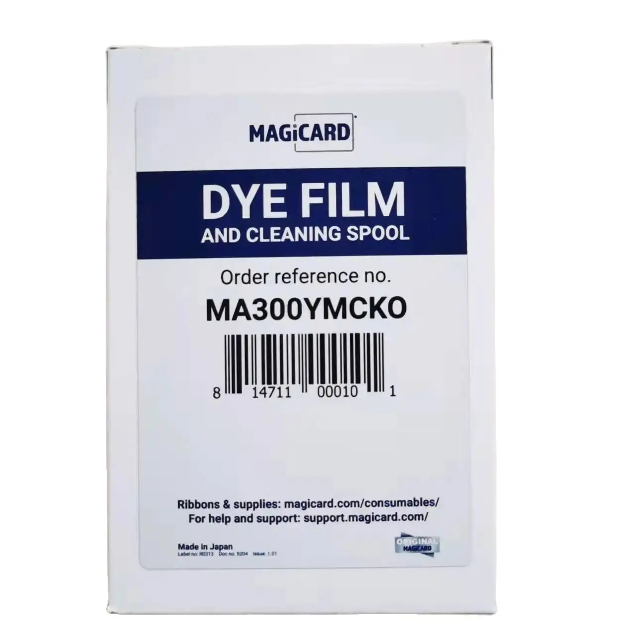 10pcs-MA300-ymcko-5-panel-color-dye-film-ribbon-300-prints-for-Magicard ...