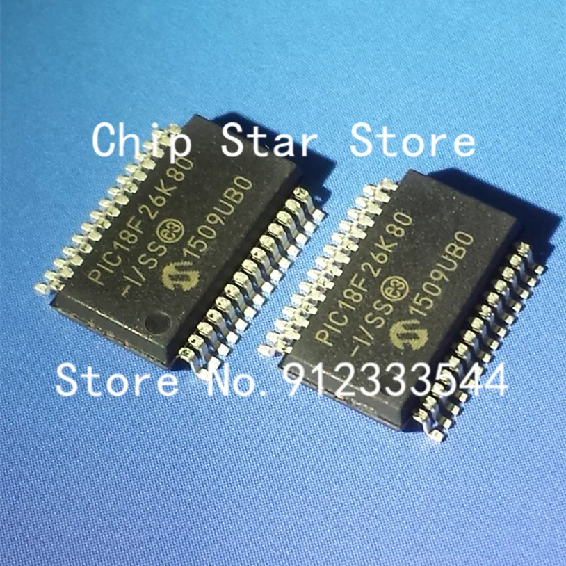 2-50pcs-PIC18F26K80-I-SS-PIC18F26K80-SSOP28-8Bit-MCU-Flash-PIC18-Family-PIC18F-K8x-Series ...
