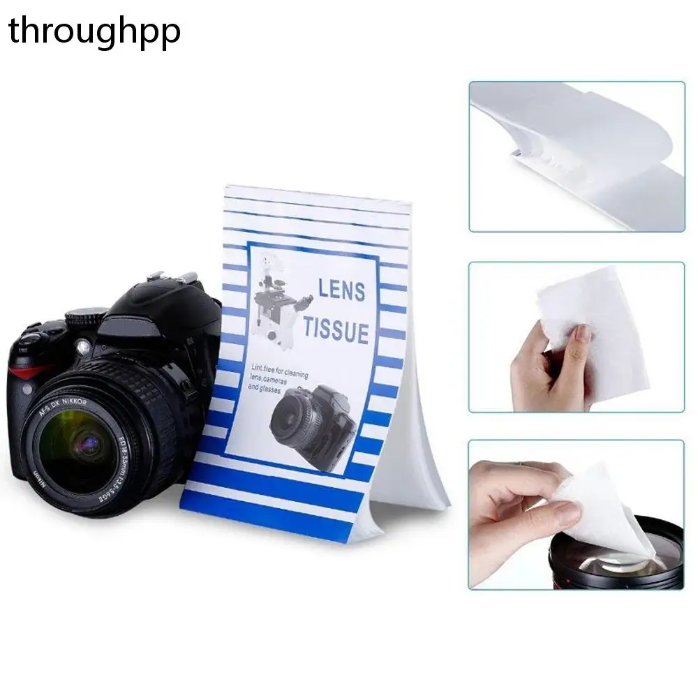 50-PCS-Screen-Camera-Lens-Cleaning-Paper-10-15cm-Brand-New-Lens ...