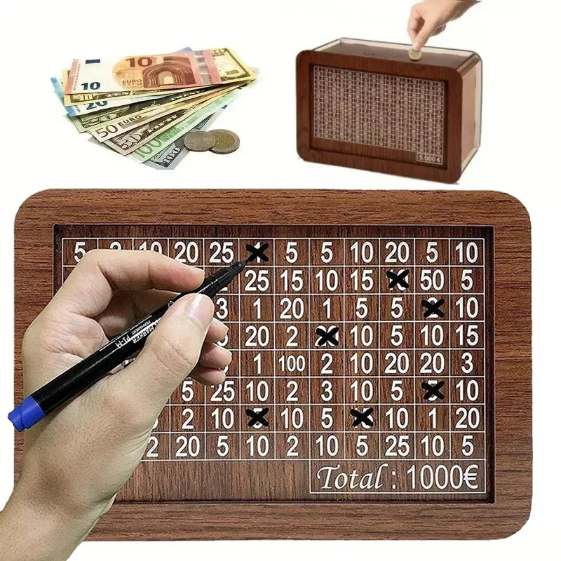Hucha-de-madera-de-1000-5000-10000-euros-caja-de-dinero-reutilizable ...