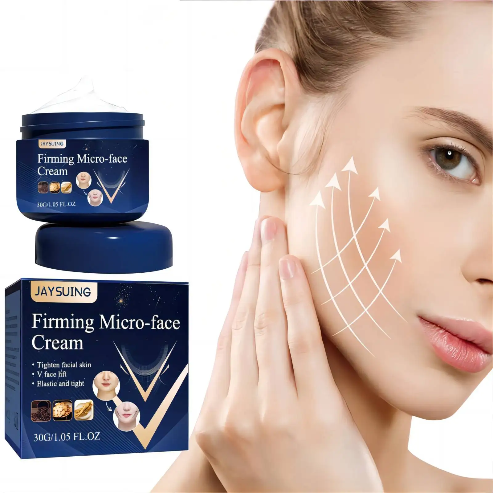 V-Shaped-Firming-Cream-Fat-Burning-Remove-Double-Chin-Nourishing-Skin ...