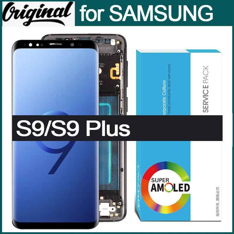 Super Amoled Lcd Substituição Para Samsung Galaxy S9 G960f S9 Plus ...