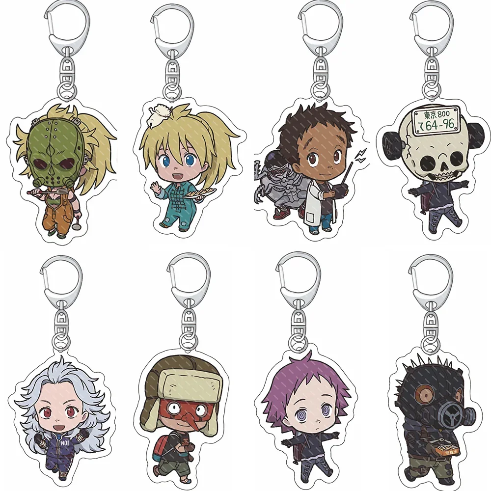 Fashion-Anime-Dorohedoro-Keychain-Cosplay-Charm-Keyring-Acrylic-Figure ...