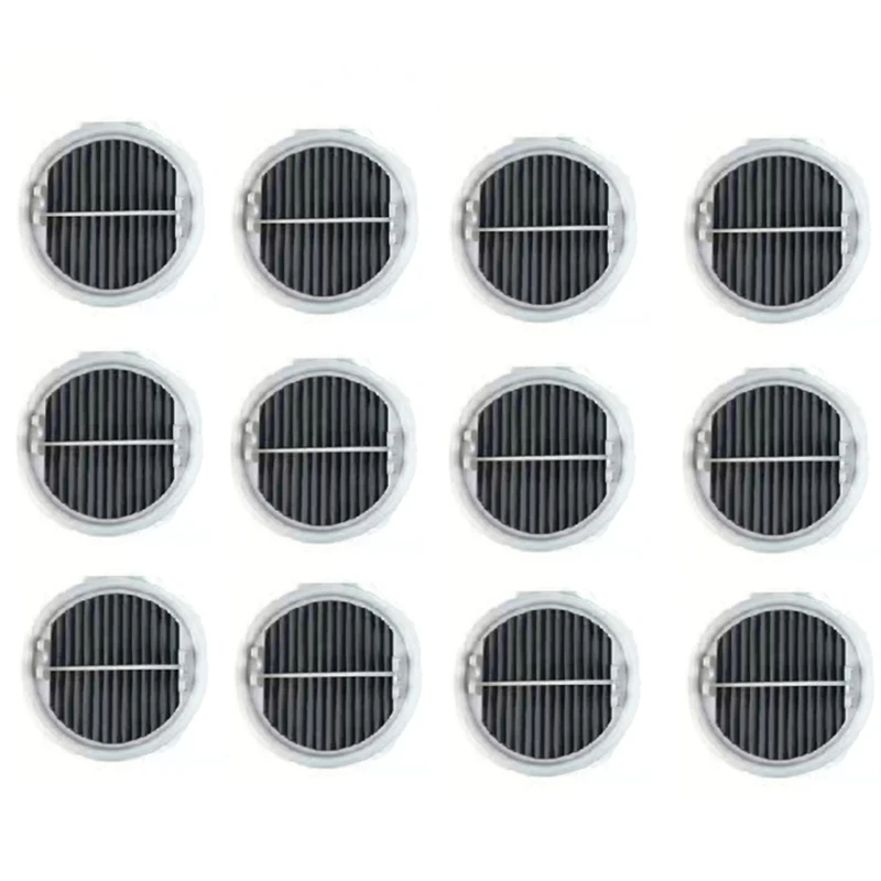 12Pcs For Roidmi Hand Held Vacuum Cleaner Accessories Filter Screen F8E/F8 Filter Elements ...