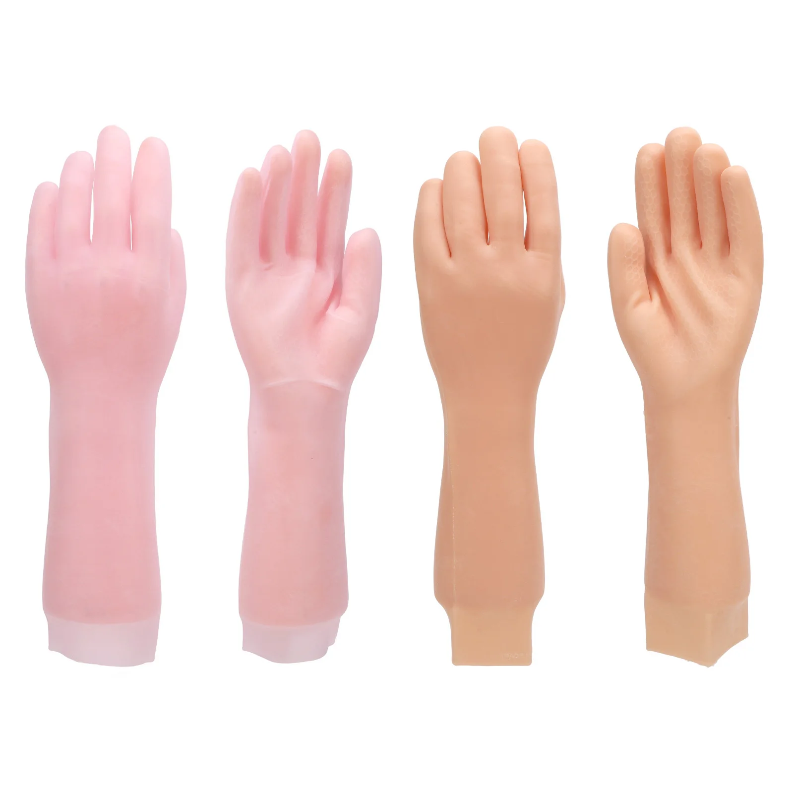 Silicone-Gloves-for-Dry-Hands-Silicone-Moisturizing-Gloves-Lengthened ...