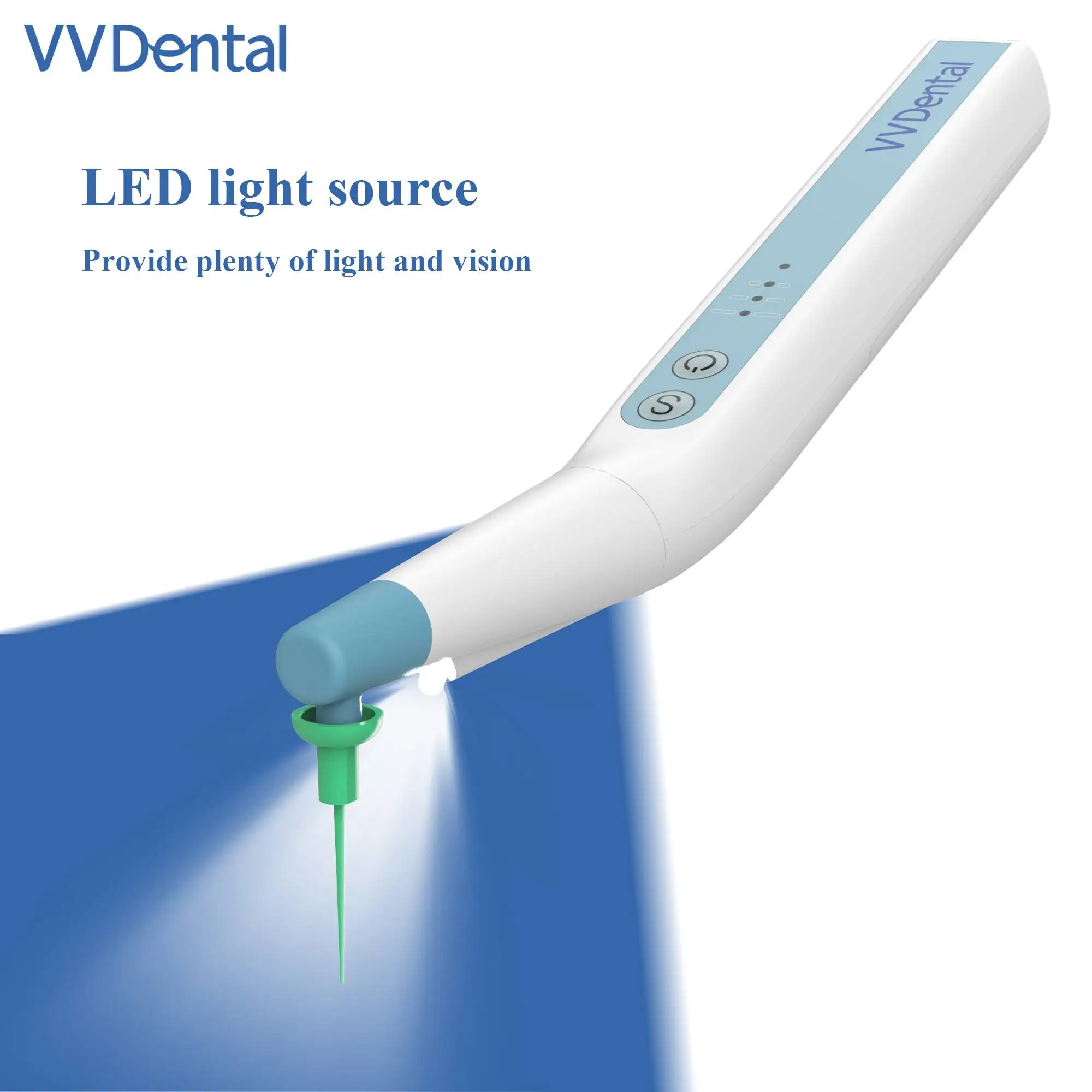 Vvdental Sonic Irrigator Tips Endo Activator With Led Light For Dental ...