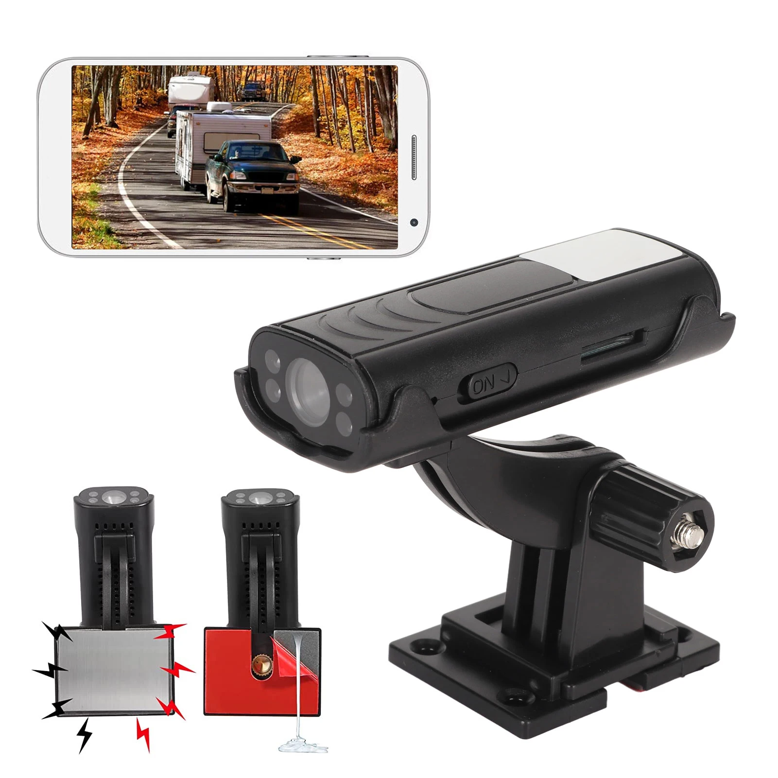 Reverse-Hitch-Guide-Camera-150-Degree-Wide-Angle-Waterproof-Night ...