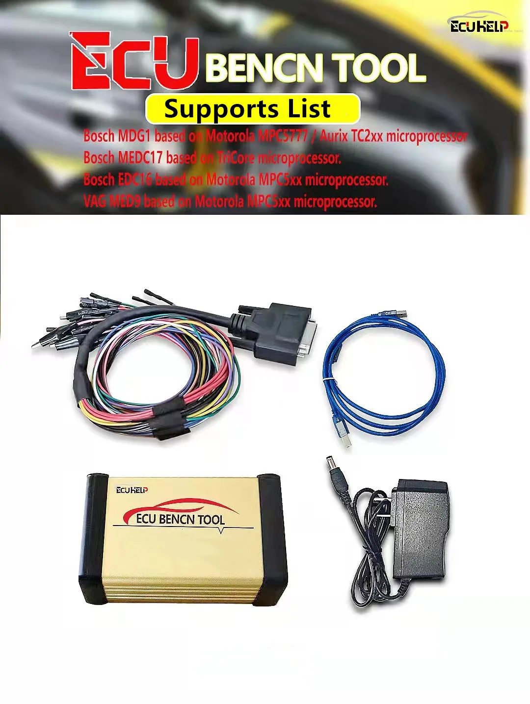 새로운 ECUHELP ECU 벤치 툴 플래시 67 IN 1 지원 더 많은 모듈 ECU 모델 부팅을 통해 벤치보다 32 IN 1 ...