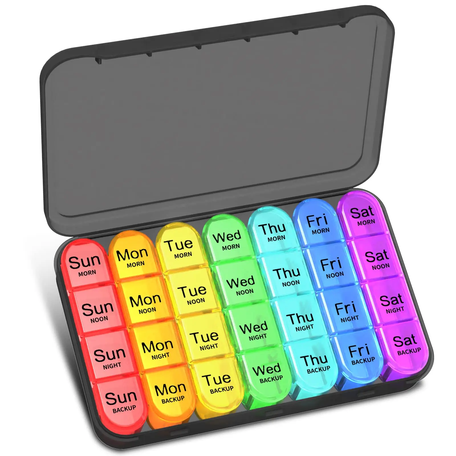 Pill-Box-4-Times-a-Day-Weekly-Pill-Box-Organisers-7-Day-Tablet-Box ...