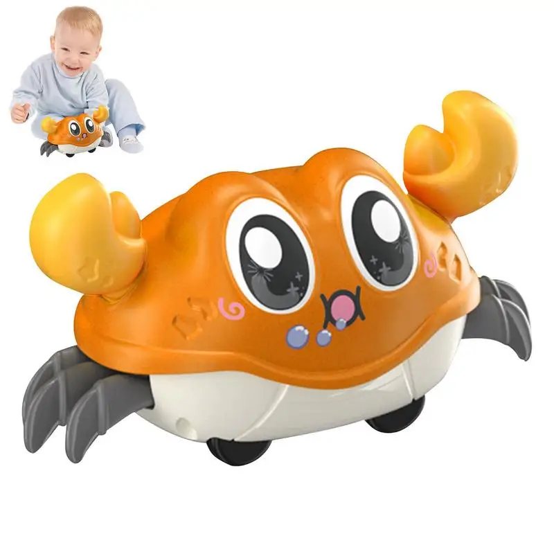 Toddlers-Sensing-Crawling-Crab-Baby-Crawling-Crab-Infant-Tummy-Time-Toy ...