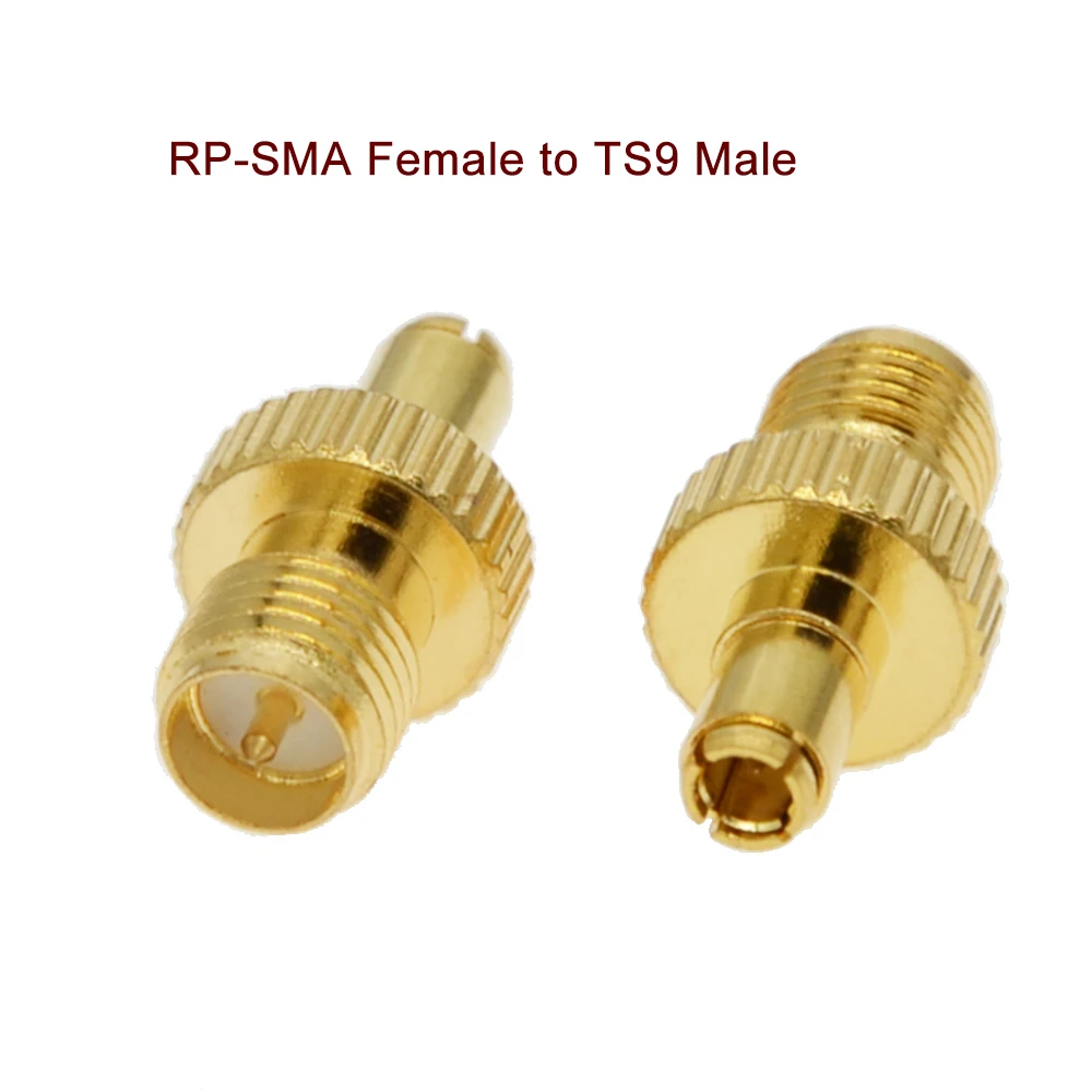 1pcs-RF-Coaxial-Adapter-RP-SMA-Female-To-TS9-Male-Plug-Coax-Connector ...