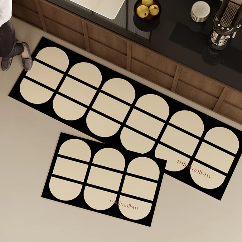 Waterproof-Kitchen-Mat-Oil-proof-Cuttable-Non-slip-PVC-Leather-Carpet ...