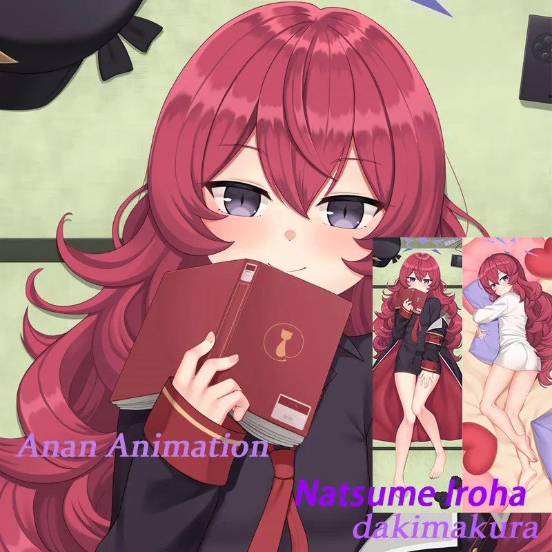 다키마쿠라 애니메이션 나츠메 이로하 블루 아카이브, 양면 인쇄, 실물 크기 바디 베개 커버| | - AliExpress