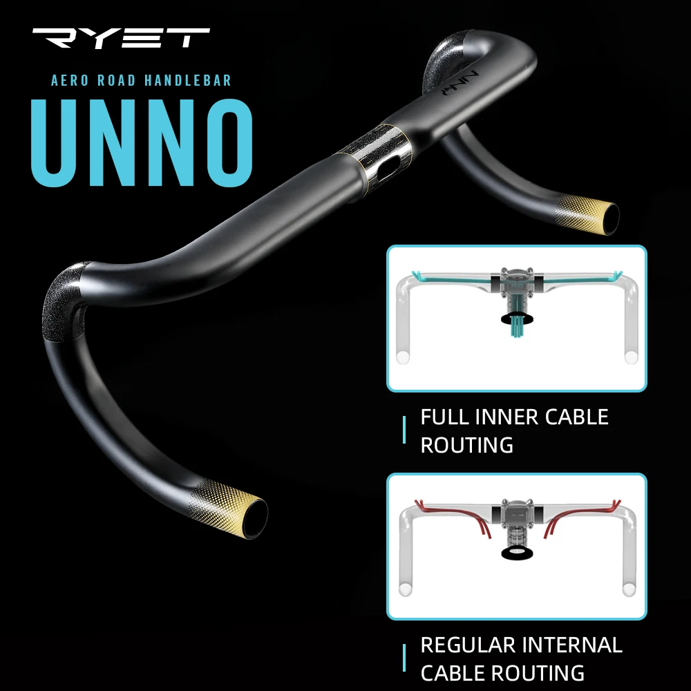 RYET-UNNO-Carbon-Handlebar-Road-Bike-UD-Matt-Ultralight-Handle-Bar ...