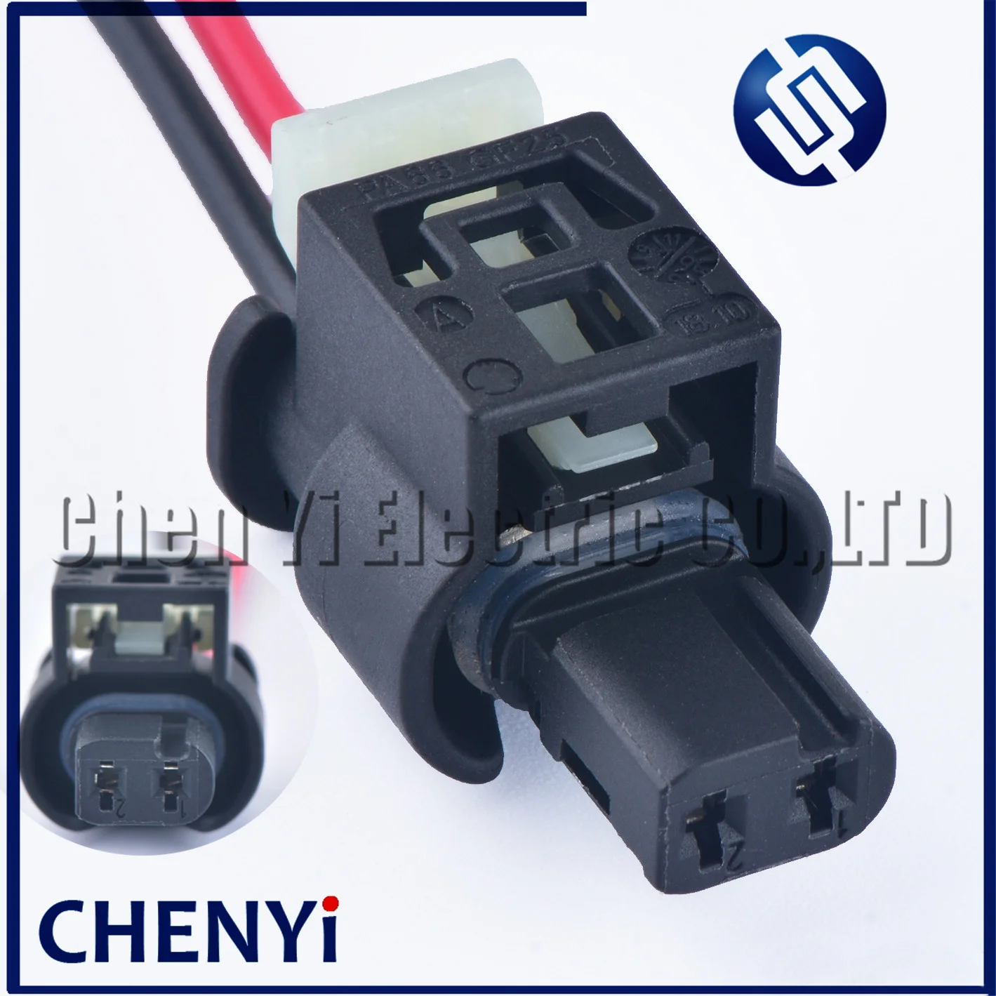 2 Pin car waterproof connector 805-120-521 Daytime running light plug ...