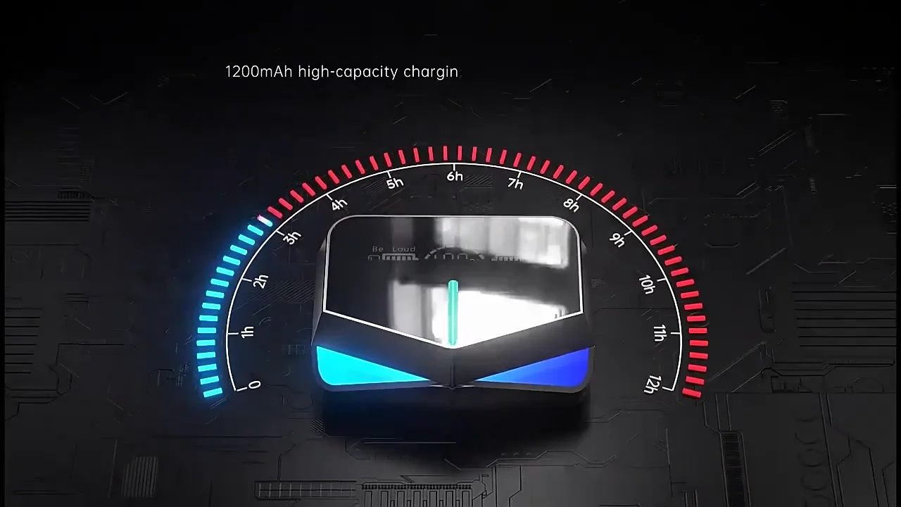 M28 TWS Bluetooth 5.1 Gaming Headset Dual Mode Wireless Earphones Sports Stereo Sound Low ...