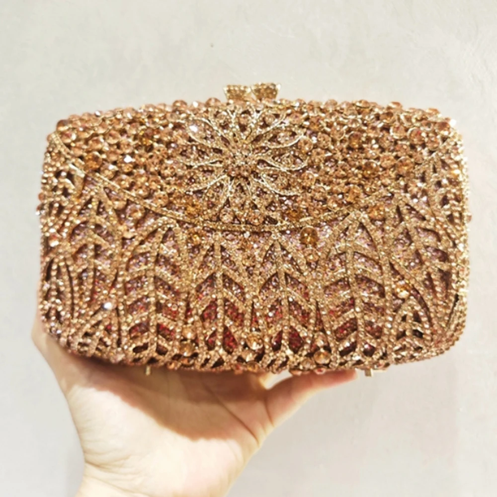 Rhinestone-Evening-Bag-Gold-Silver-Champagne-Wedding-Bridal-Clutch ...