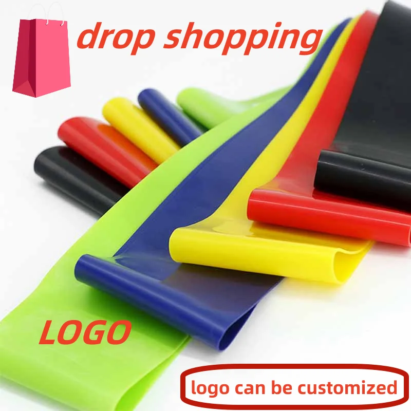 TPE Resistance Bands Fitness Set Rubber Loop Bands Strength Training ...