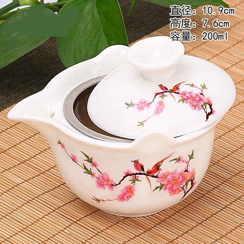 200ml-Chinese-Traditional-Teapot-Tea-Set-Ceramic-Gaiwan-Brewing-TeaPot ...