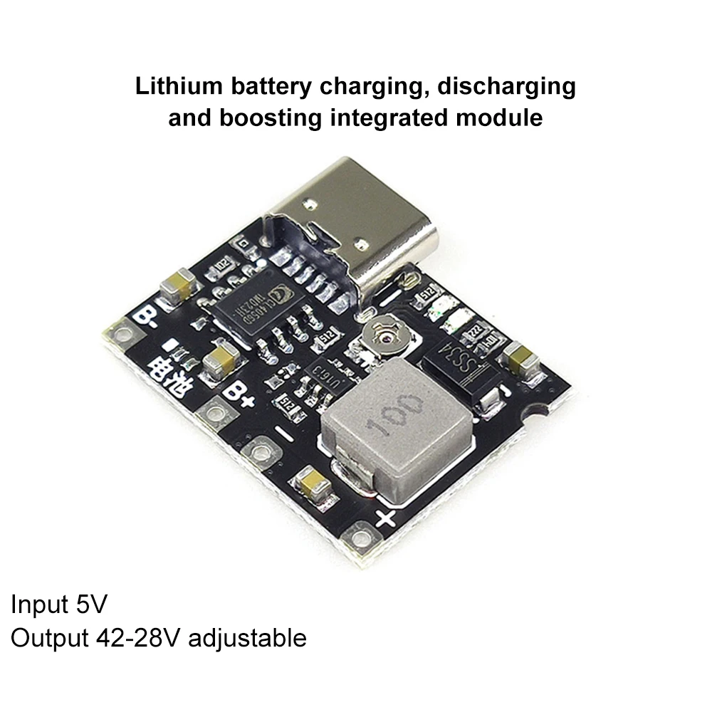 2PCS Lithium Li ion 18650 3.7V 4.2V Battery Charger Board DC DC Step Up ...