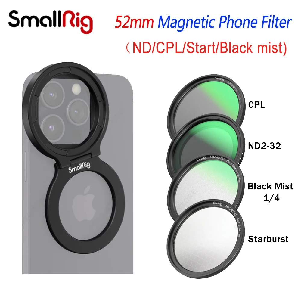 SmallRig 4215 MagEase Magnetic VND Filter Kit ND2-ND32 (1-5, 03/17/2024
