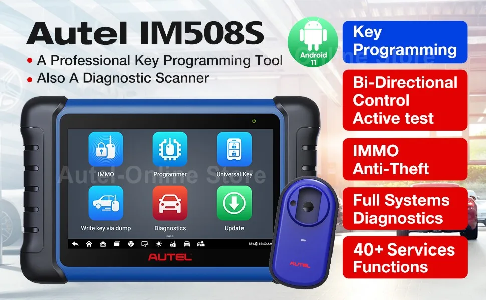 2 Years free update Autel IM508S With APB112 G-BOX2 and Autel Otofix ...