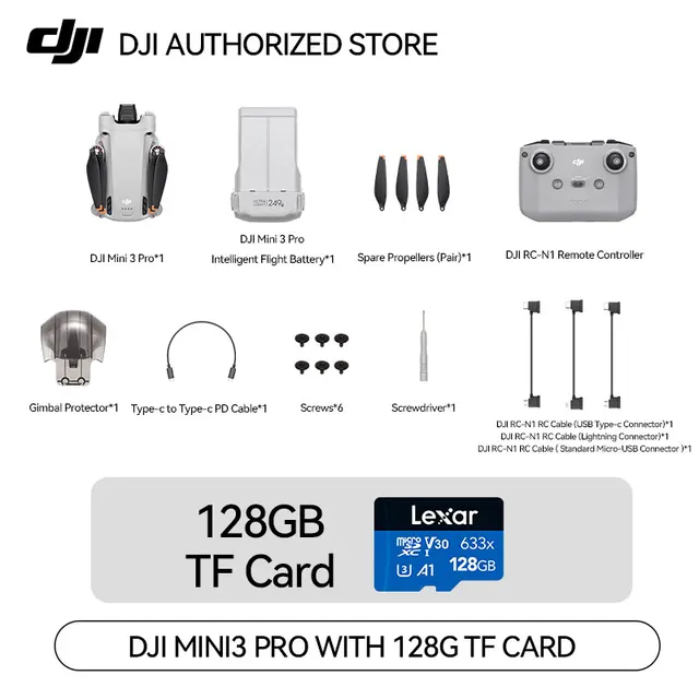 DJI Mini 3 Pro Drone Profesiona 4K/60fps Video 249g Remote Control with ...