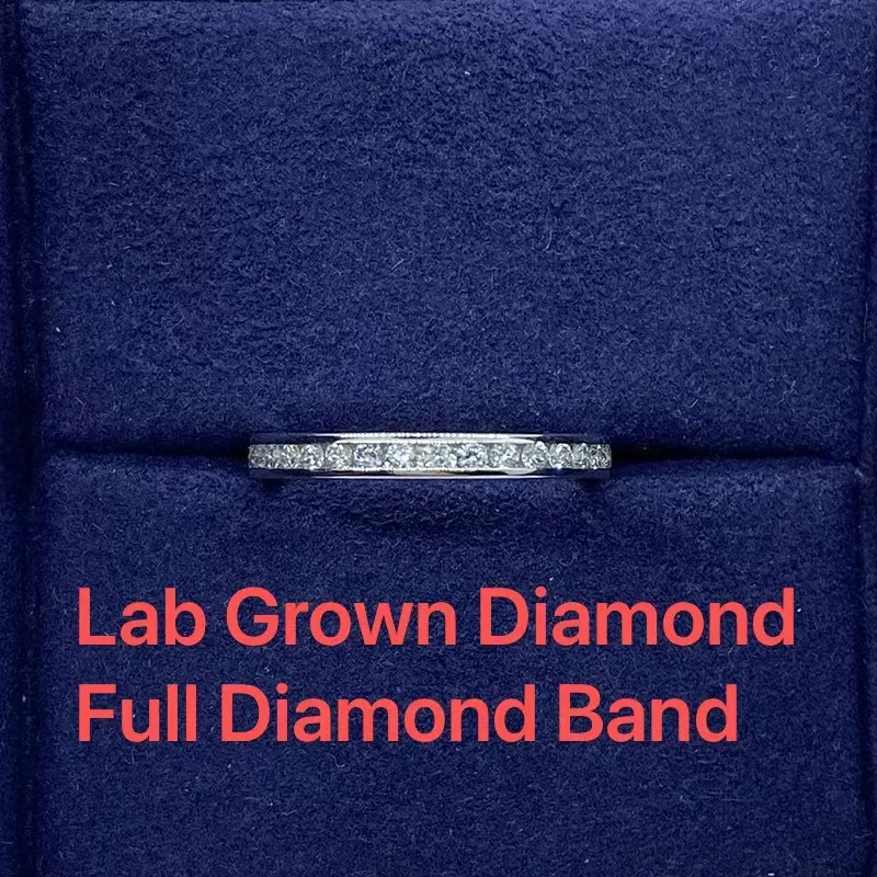 0-9Ctw-Round-Diamond-DEF-Color-VS-VVS-Lab-Created-Full-Eternity-Band ...
