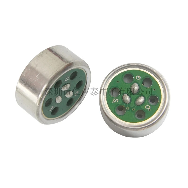 14mm-Large-Diaphragm-Noise-Reduction-Mic-Head-Electret-Capacitor-Mic ...