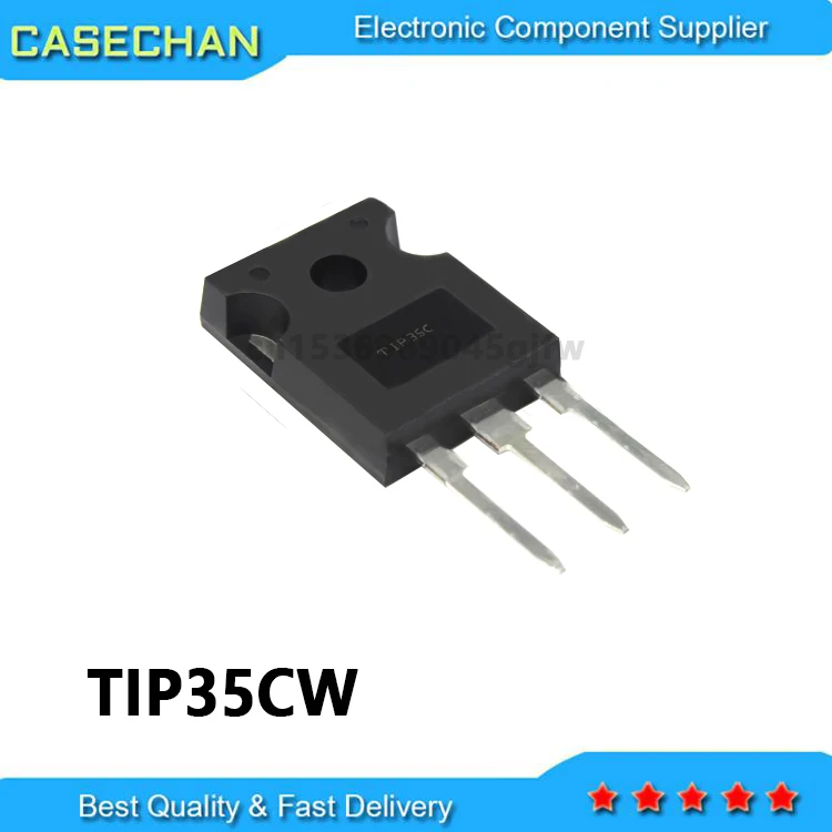 10PCS TIP35C TIP36C TIP35 TIP36 TIP36CW TO-247/218 NPN + PNP TIP35CW ...