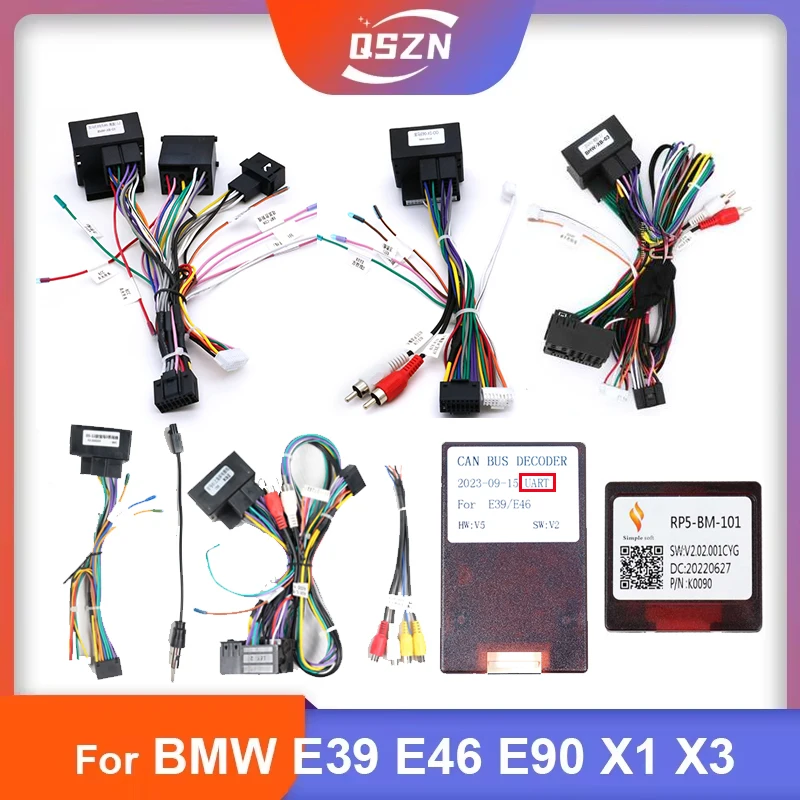 Canbus-box-Adapter-Decoder-Voor-BMW-E39-E46-E90-X1-X3-Met-16Pin-Power ...