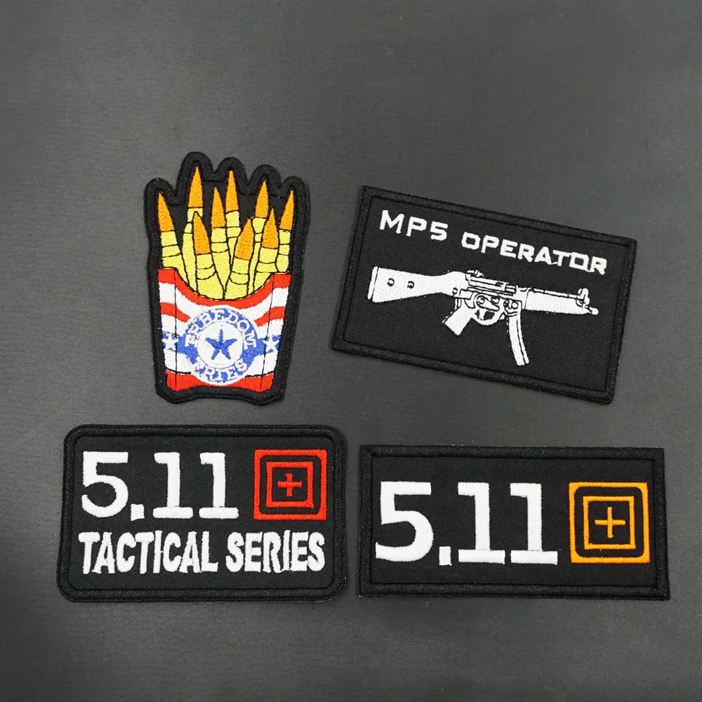 511-Morale-badge-Embroidered-Patches-Armband-Backpack-Badge-with-Hook ...