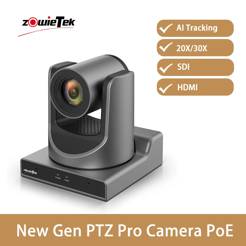 Zowietek-New-Gen-PTZ-Pro-Camera-PoE-AI-Tracking-20X-30X-Optical-Zoom ...